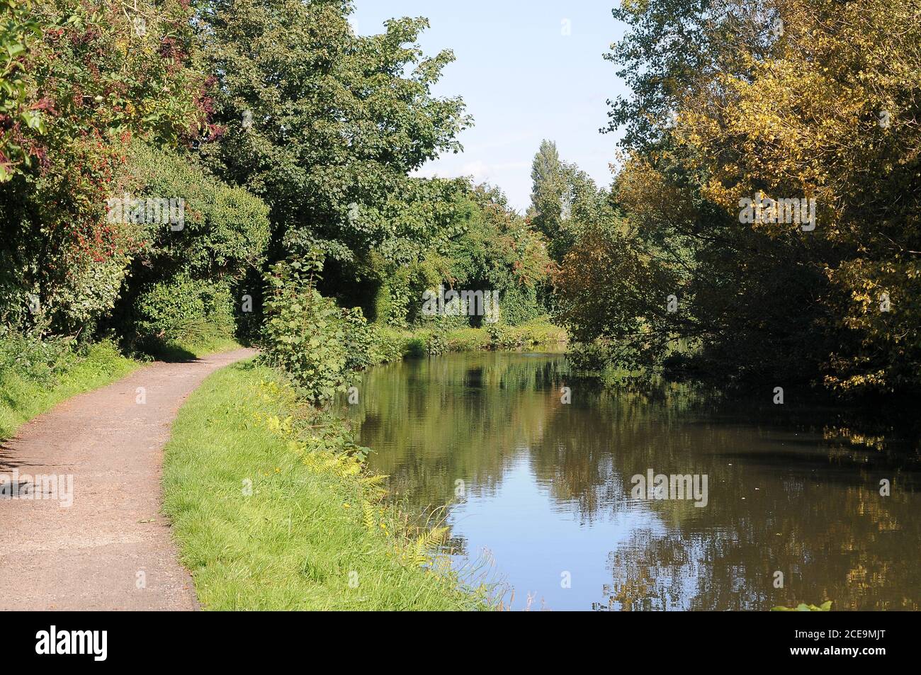 Leeds Liverpool Canal, Maghull, England Stock Photo - Alamy