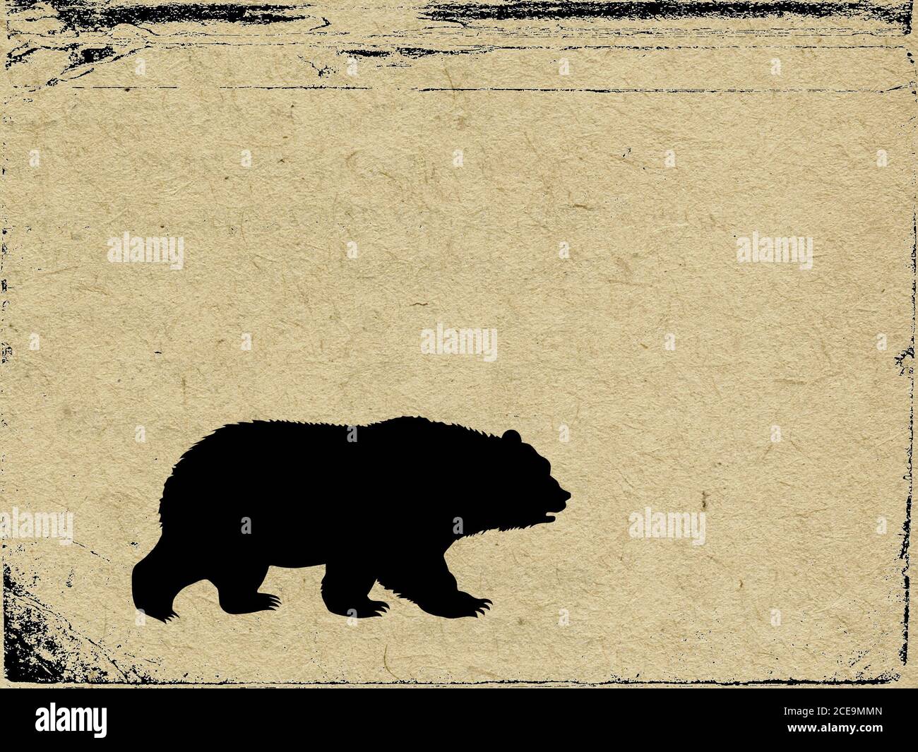 Bear grunge hi-res stock photography and images - Alamy