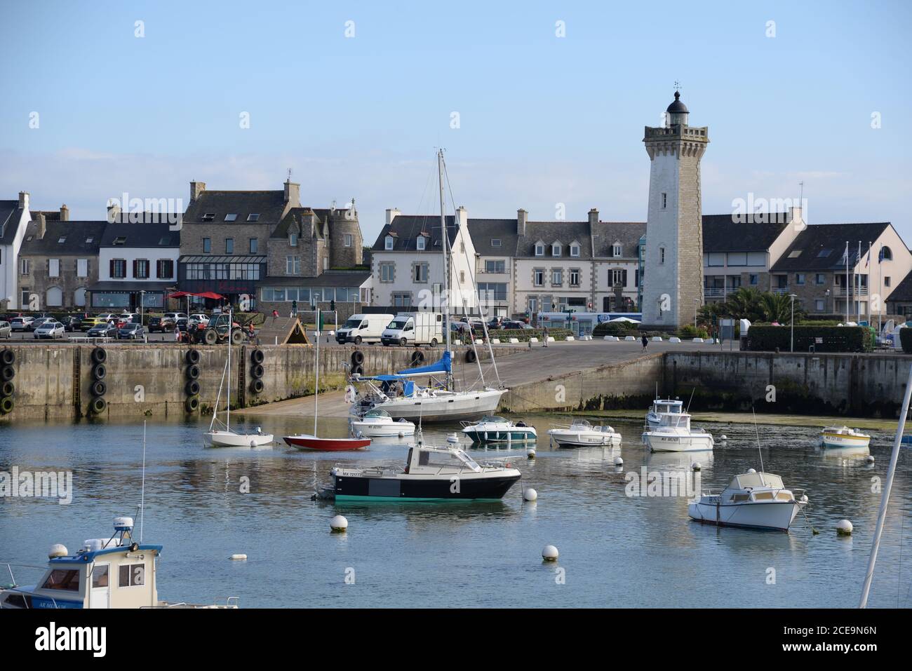 Roscoff marina hi-res stock photography and images - Alamy