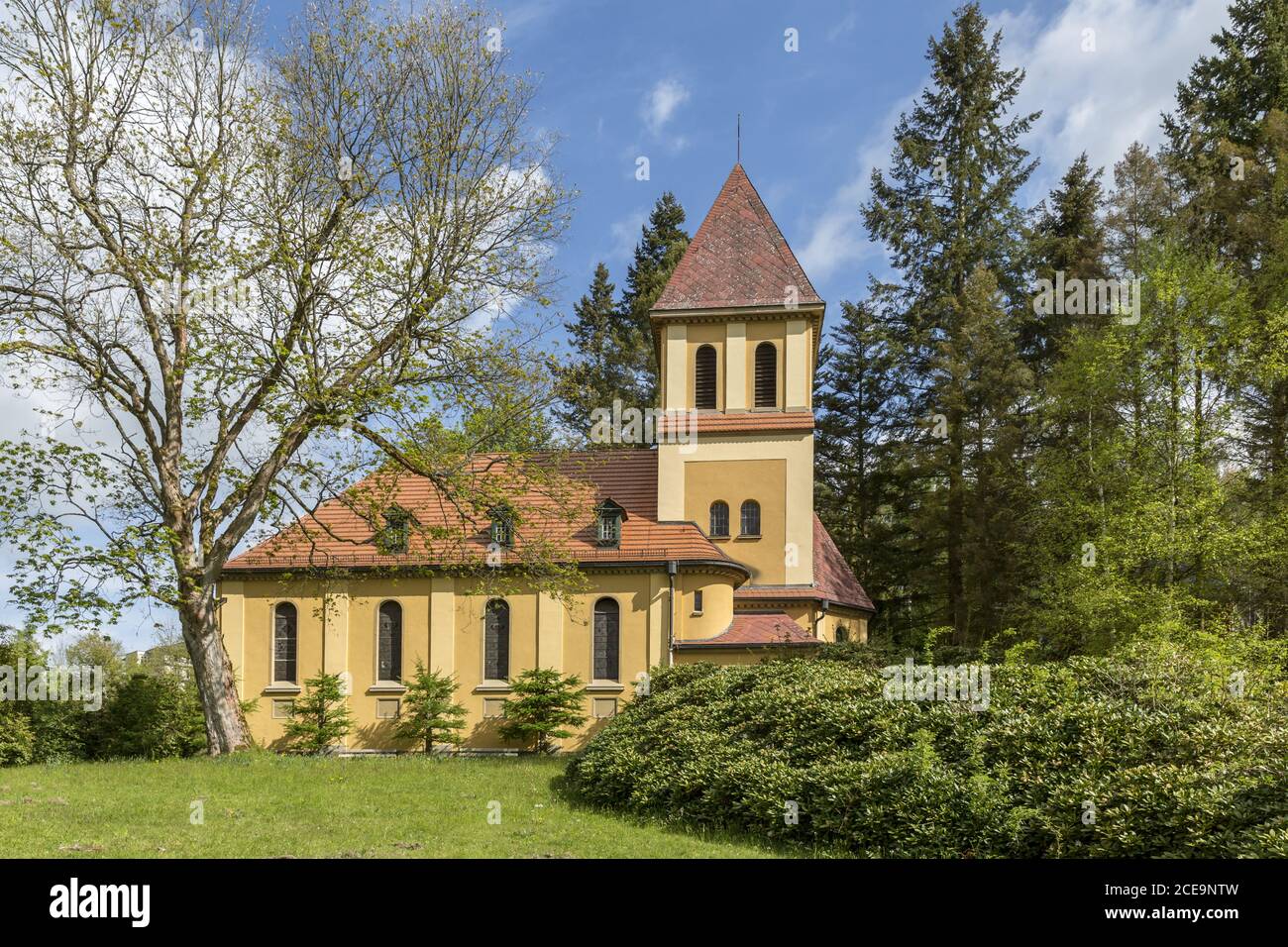 Catholic St. Elisabeth Church in Bad Elster, Saxony, Vogtland, Germany ...
