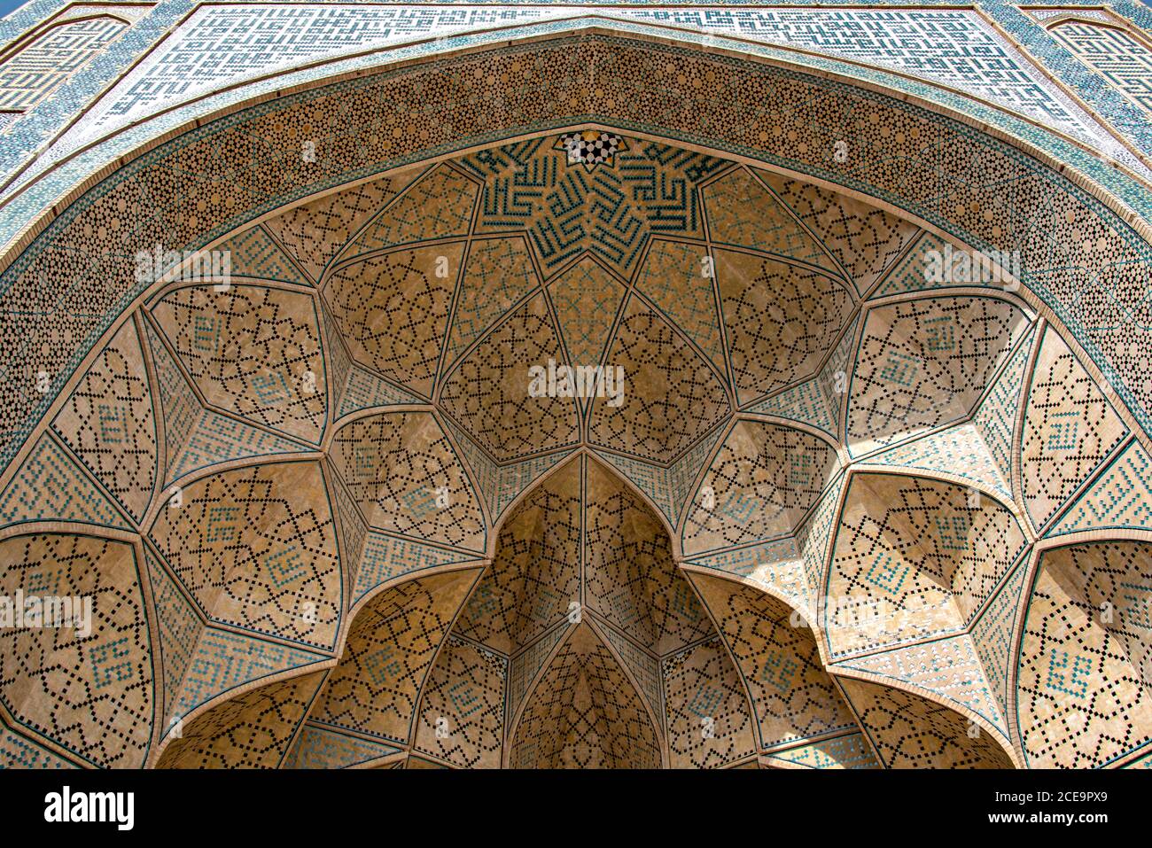 Jameh Mosque, friday mosque, Isfahan, Iran Stock Photo - Alamy