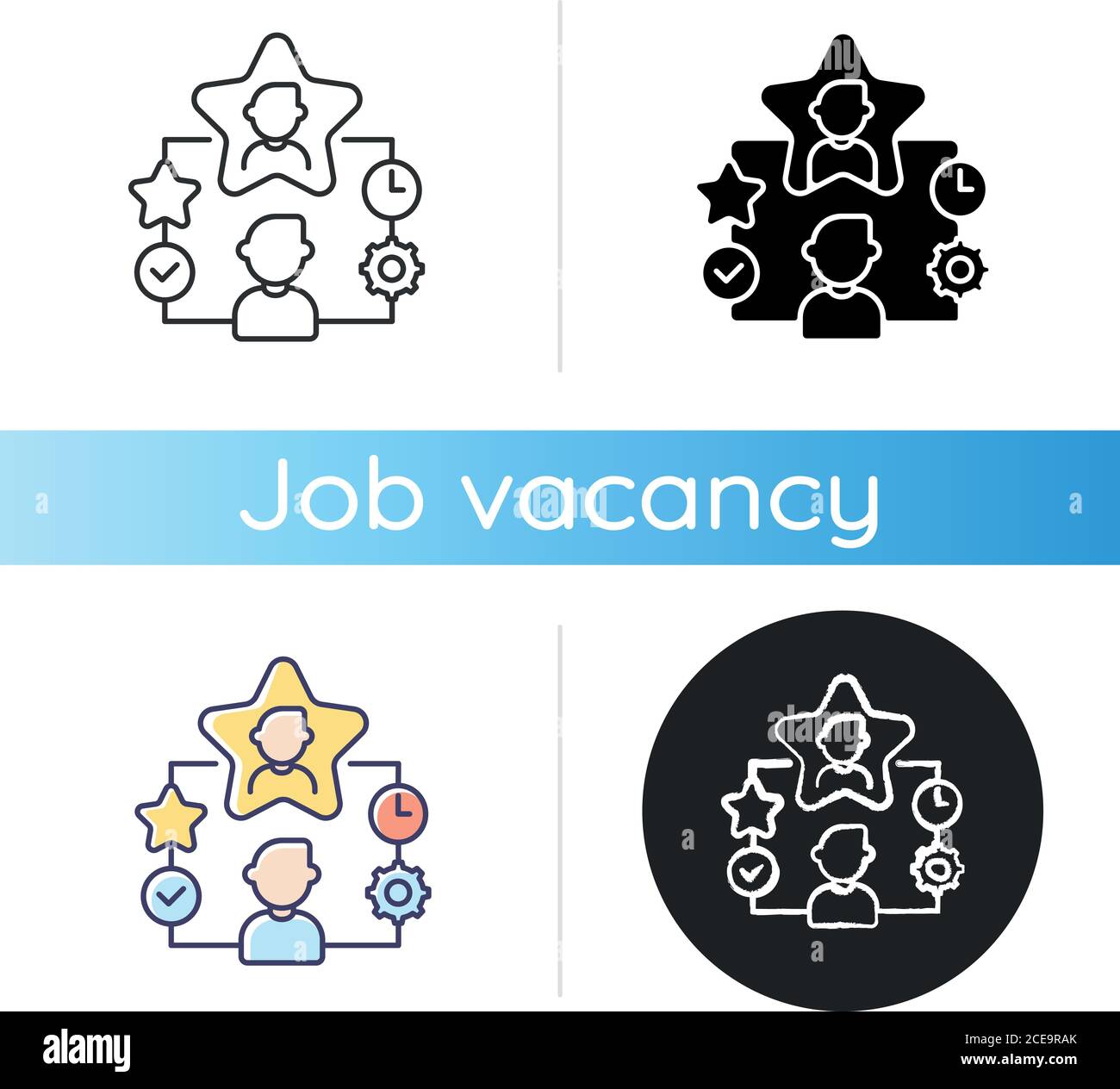 Experienced worker icon Stock Vector Image & Art - Alamy