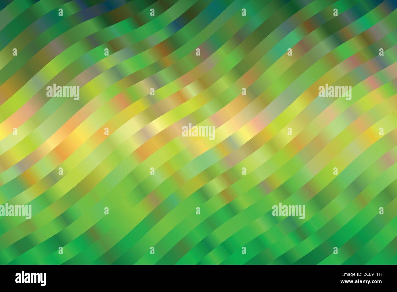 Pretty Green and yellow waves abstract vector background Stock Vector ...