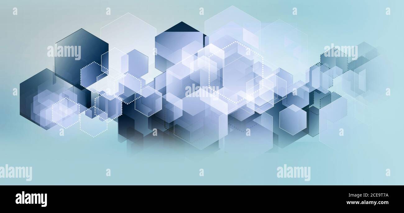 Abstract, geometric background, engineering, development concept Stock ...