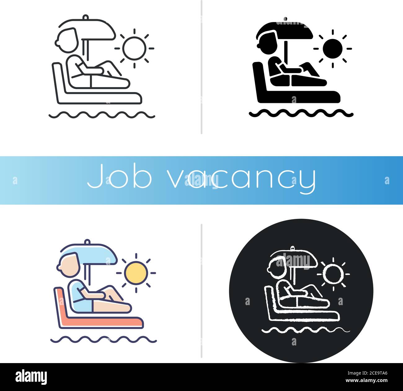 Vacation leave icon Stock Vector Image & Art - Alamy