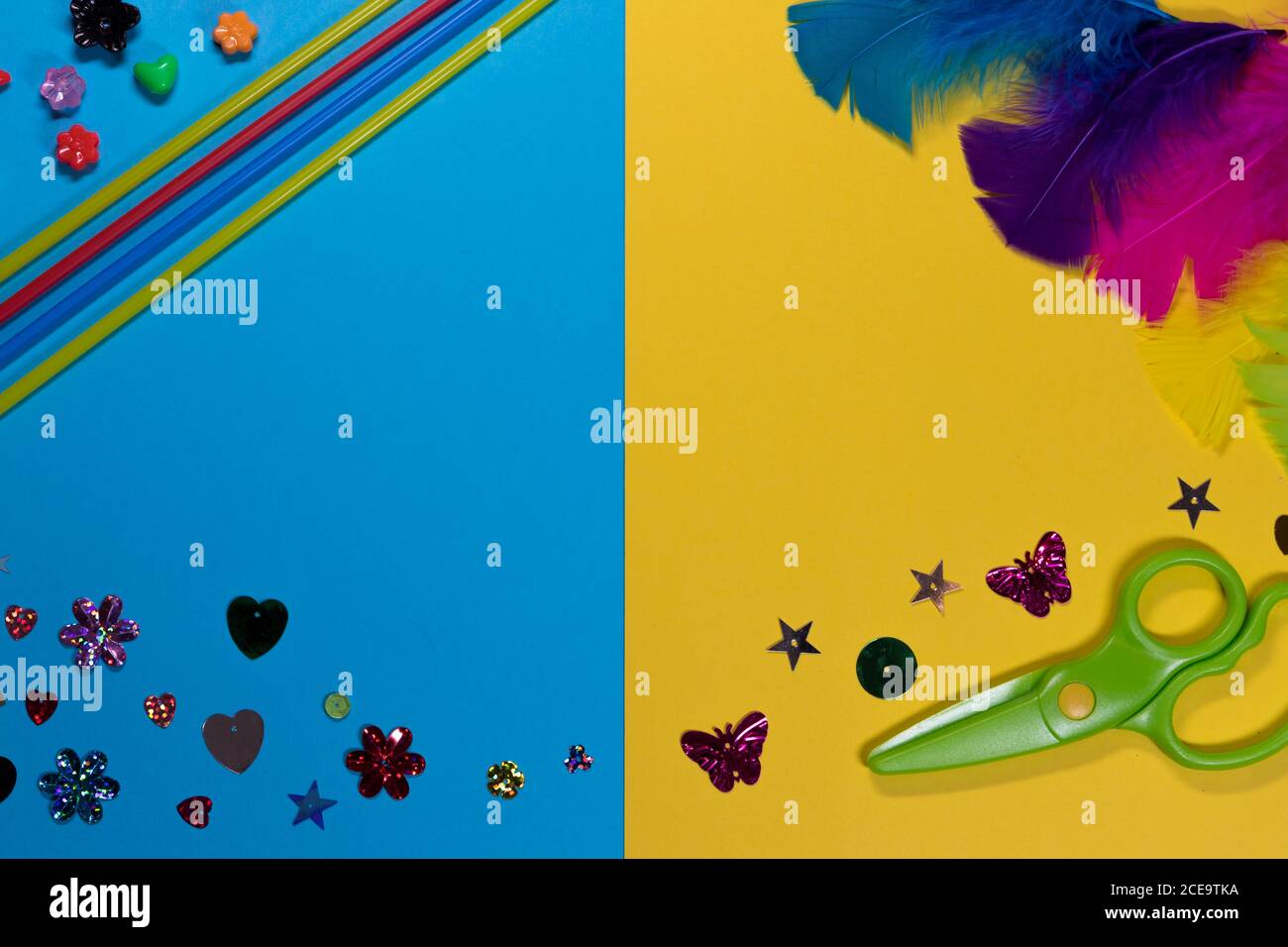 Arts and craft materials hi-res stock photography and images - Alamy