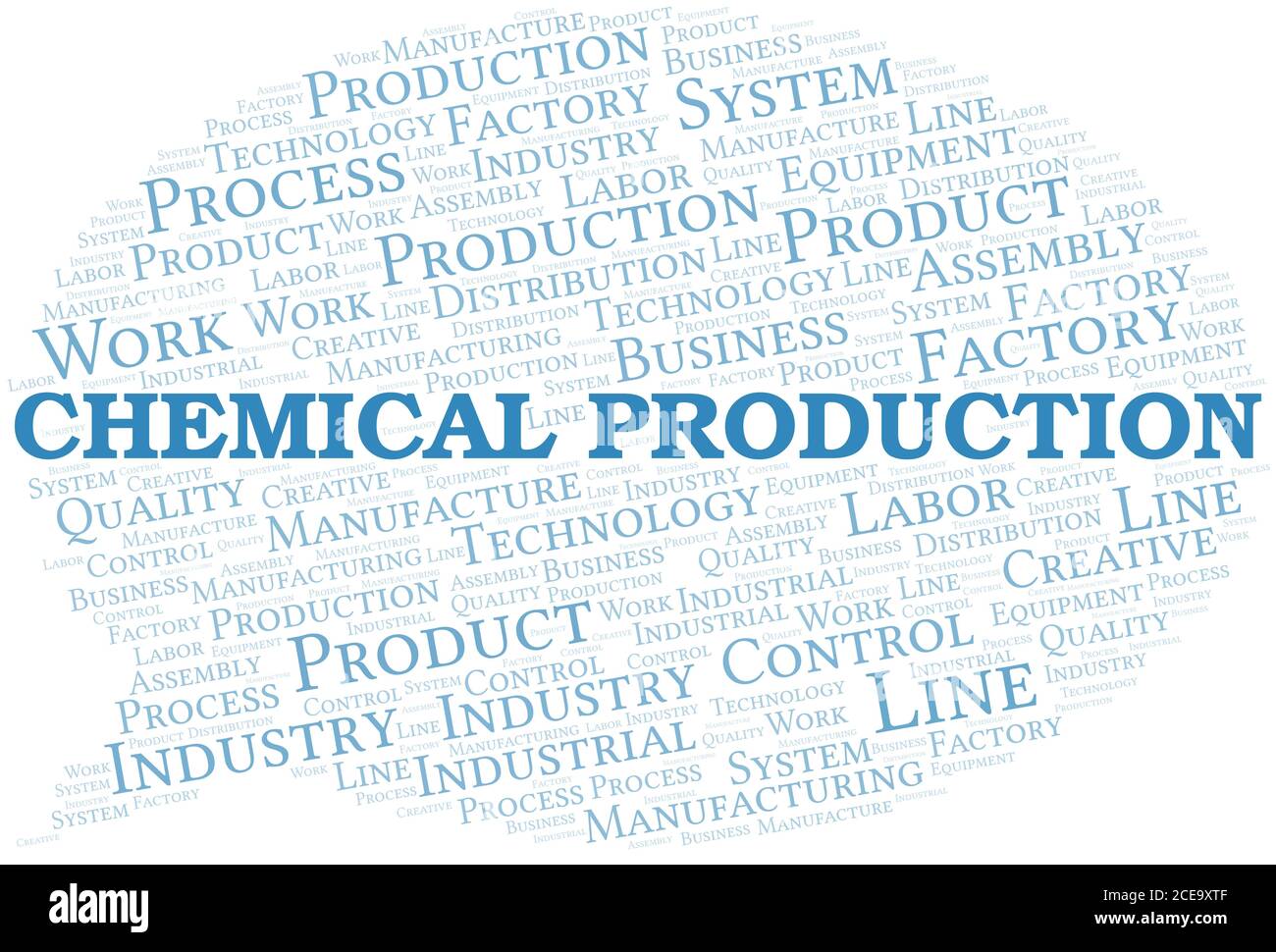 Word cloud concept illustration chemical Stock Vector Images - Alamy