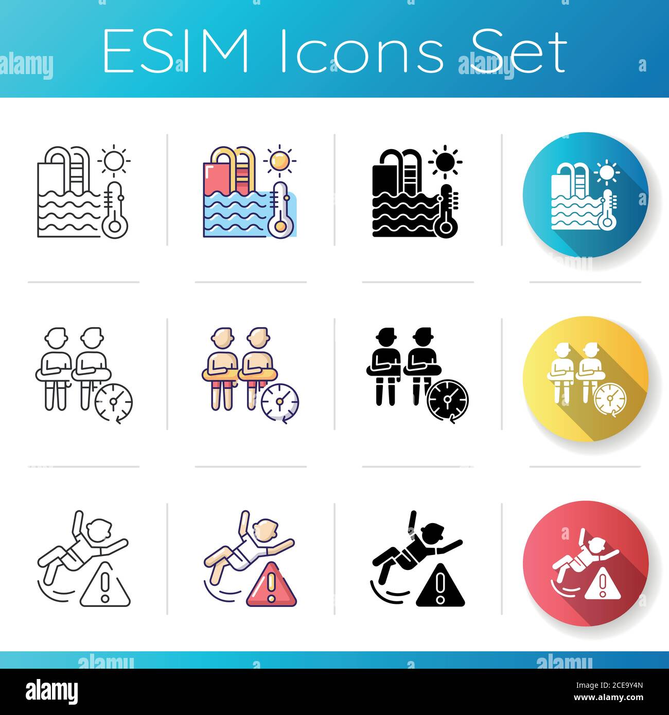 Pool rules Stock Vector Images - Alamy