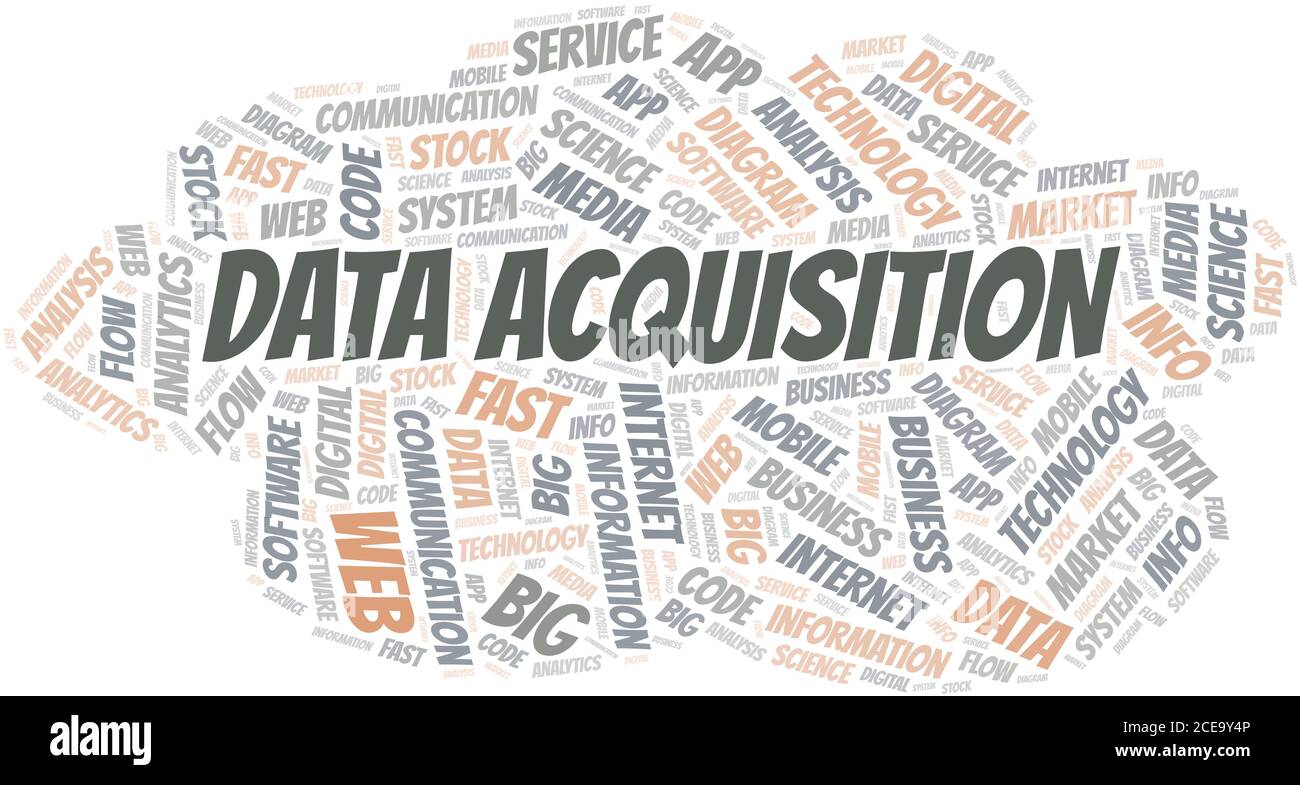Data acquisition Cut Out Stock Images & Pictures - Alamy