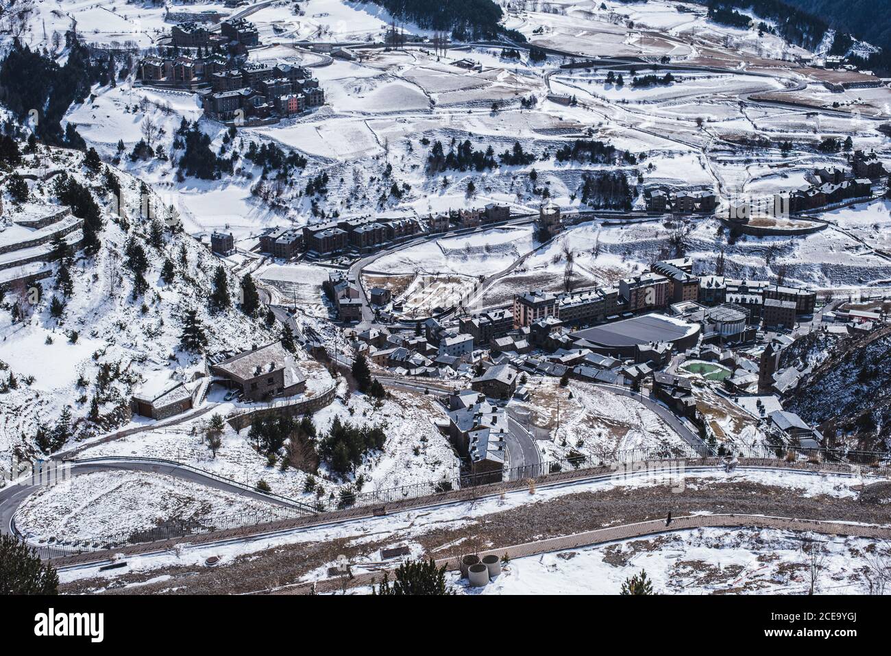 Aerial drone view small remote hi-res stock photography and images - Alamy