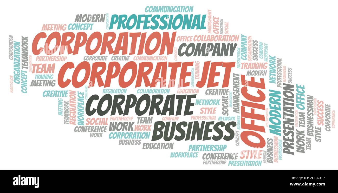 Corporate jet Stock Vector Images - Alamy