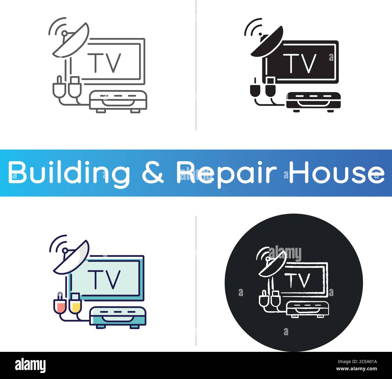 Tuner house Stock Vector Images - Alamy