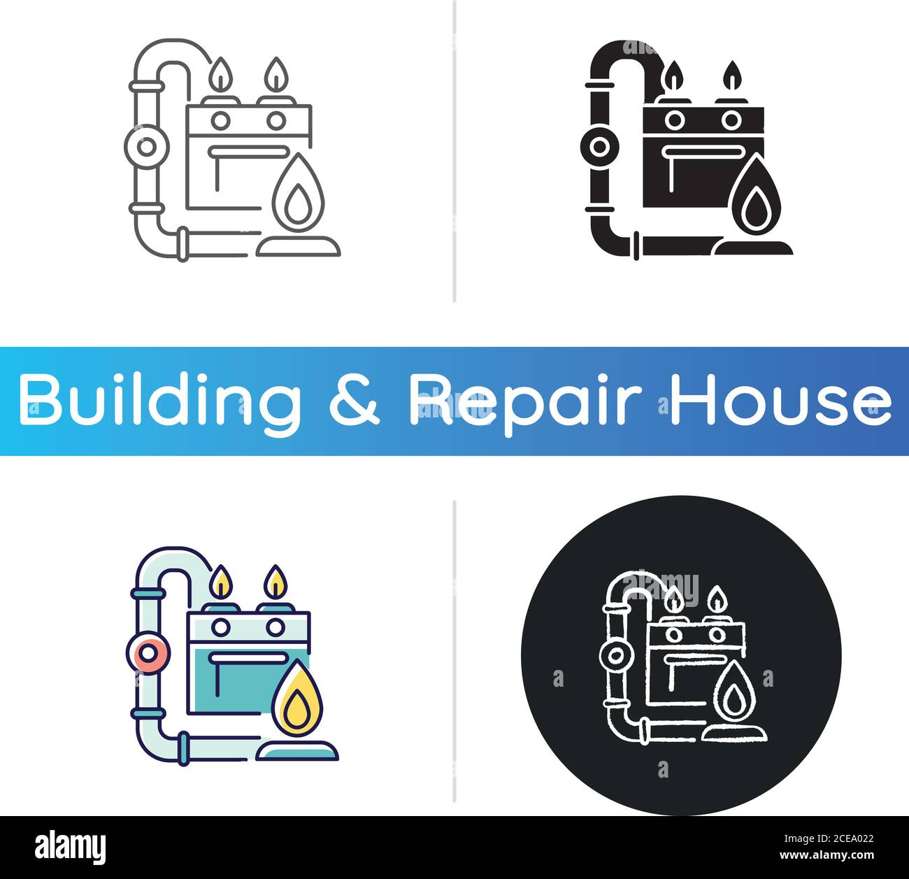 Gas pipework icon Stock Vector Image & Art - Alamy