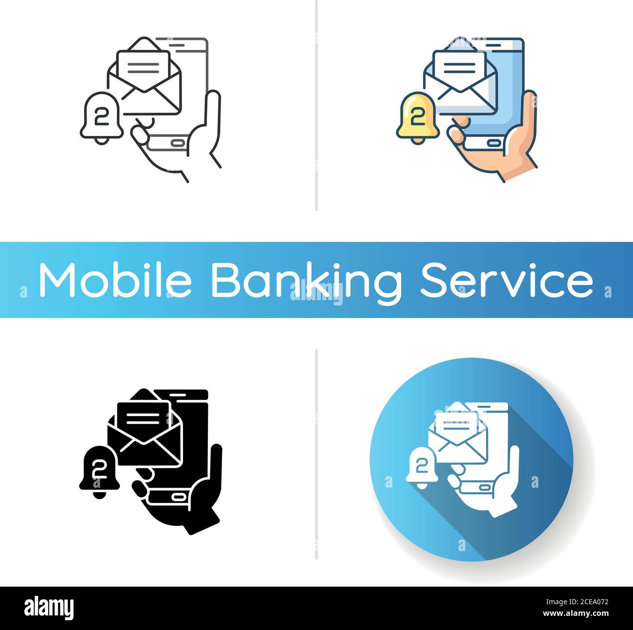 Email alert icon Stock Vector Image & Art - Alamy