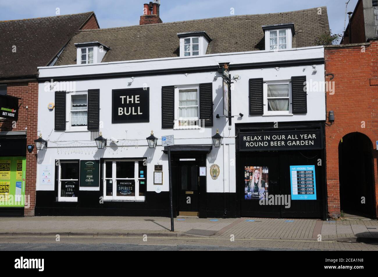 The Bull, Newmarket, Suffolk Stock Photo - Alamy