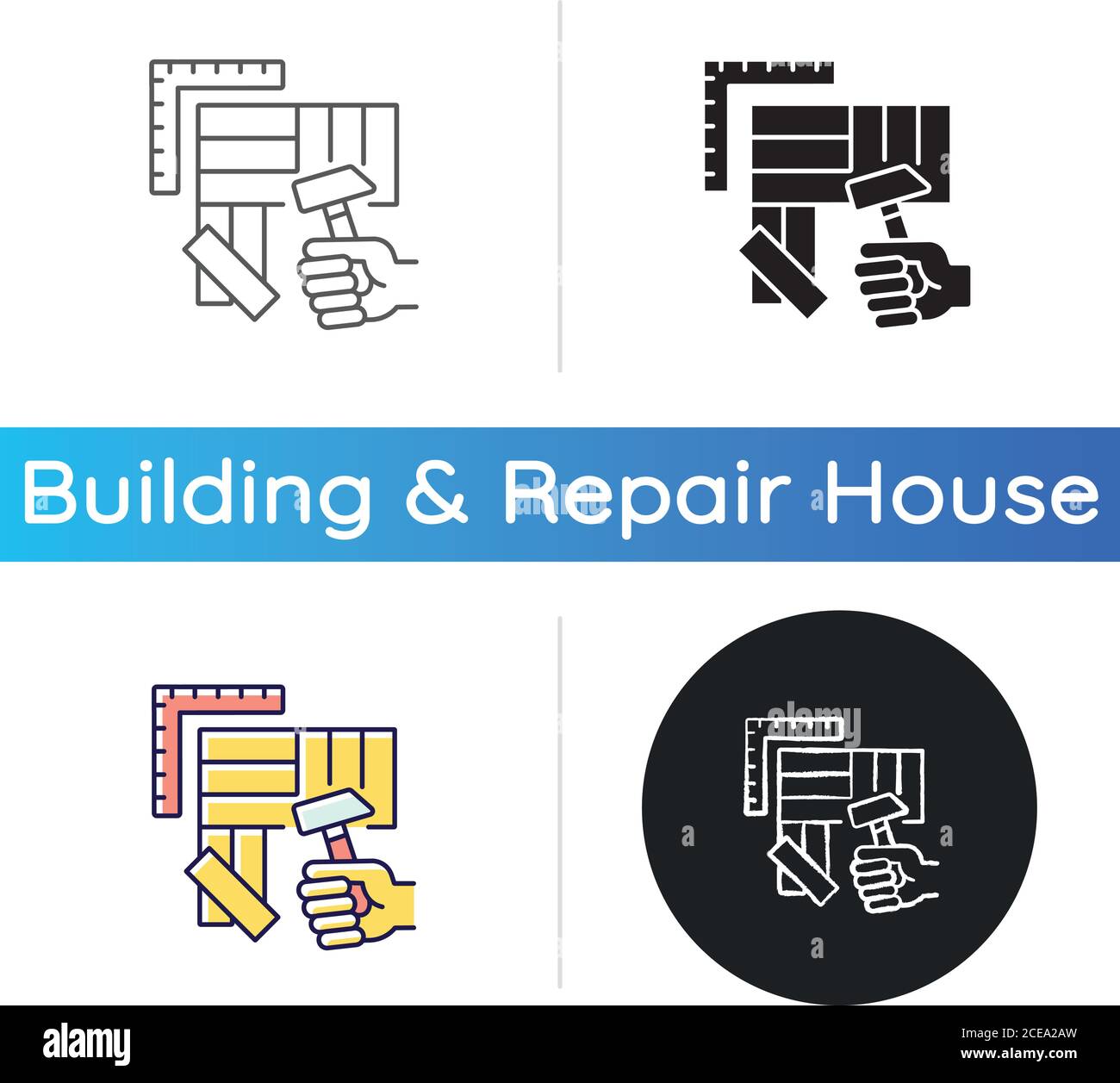 Flooring maintenance Stock Vector Images - Alamy