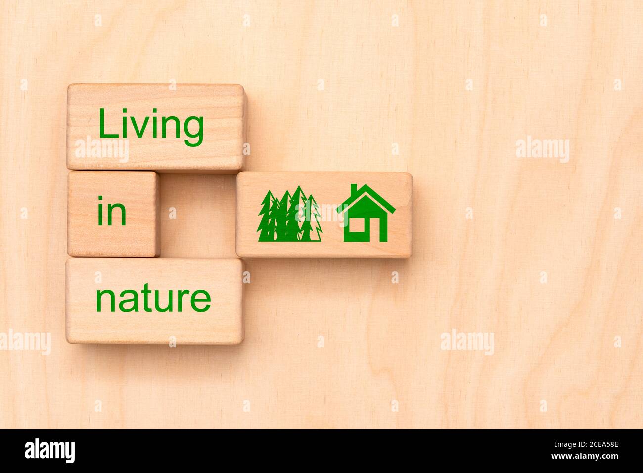 living in nature Stock Photo - Alamy