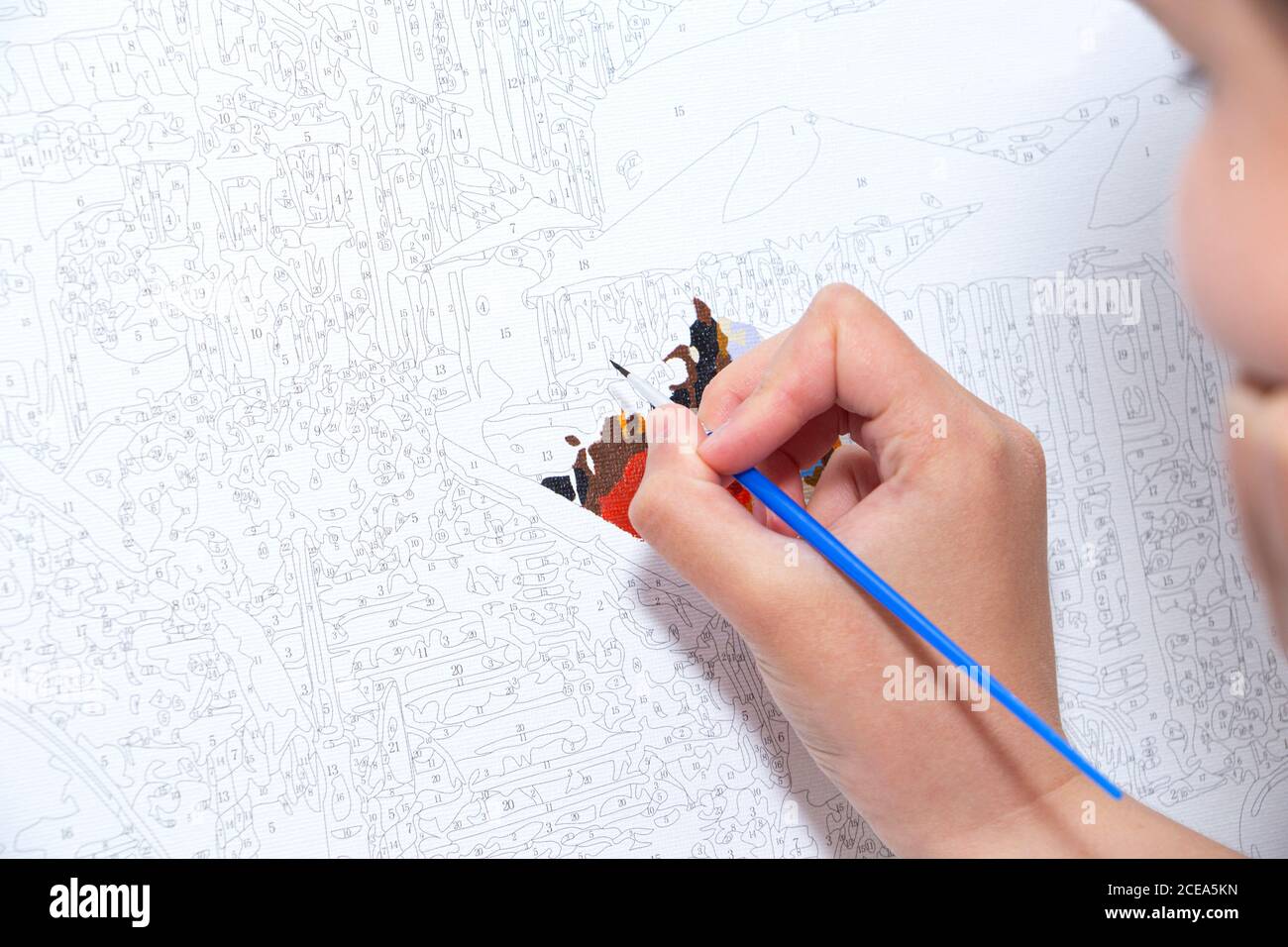 Numbers drawing hi-res stock photography and images - Alamy