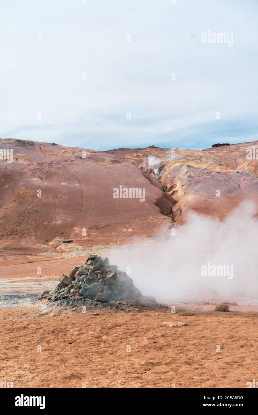 Sulfuric mud pools hi-res stock photography and images - Alamy