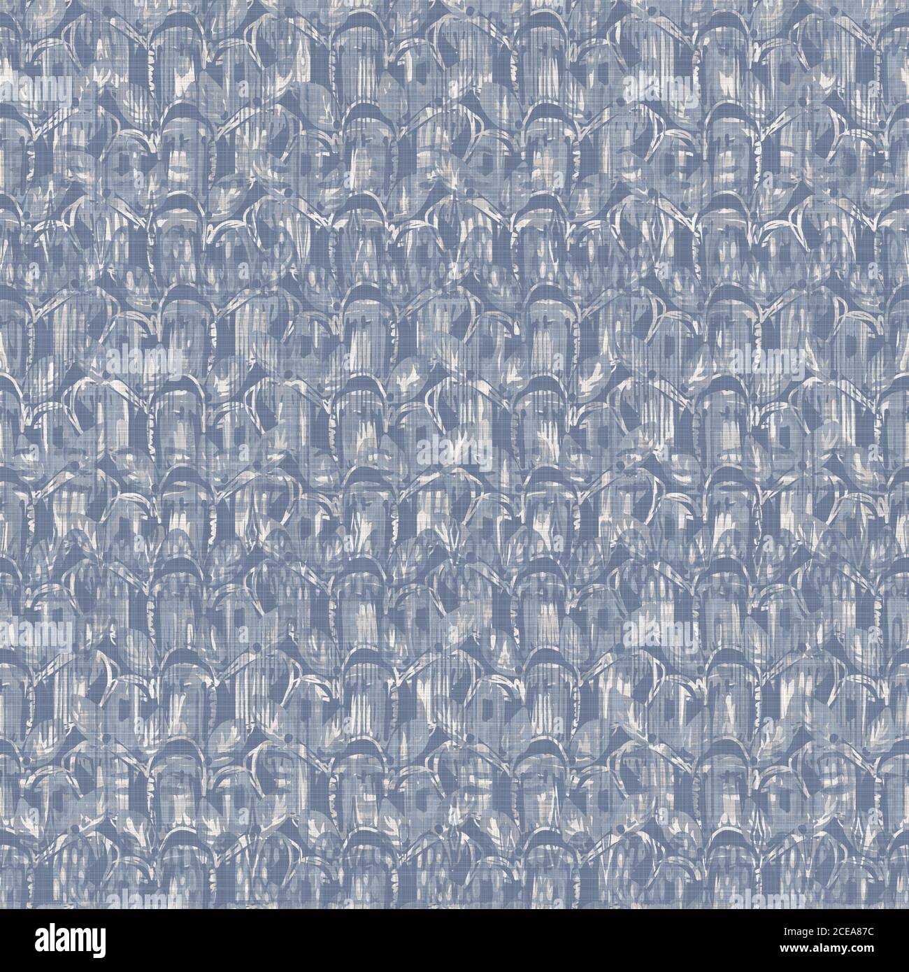 Seamless french farmhouse linen summer block print background. Provence ...