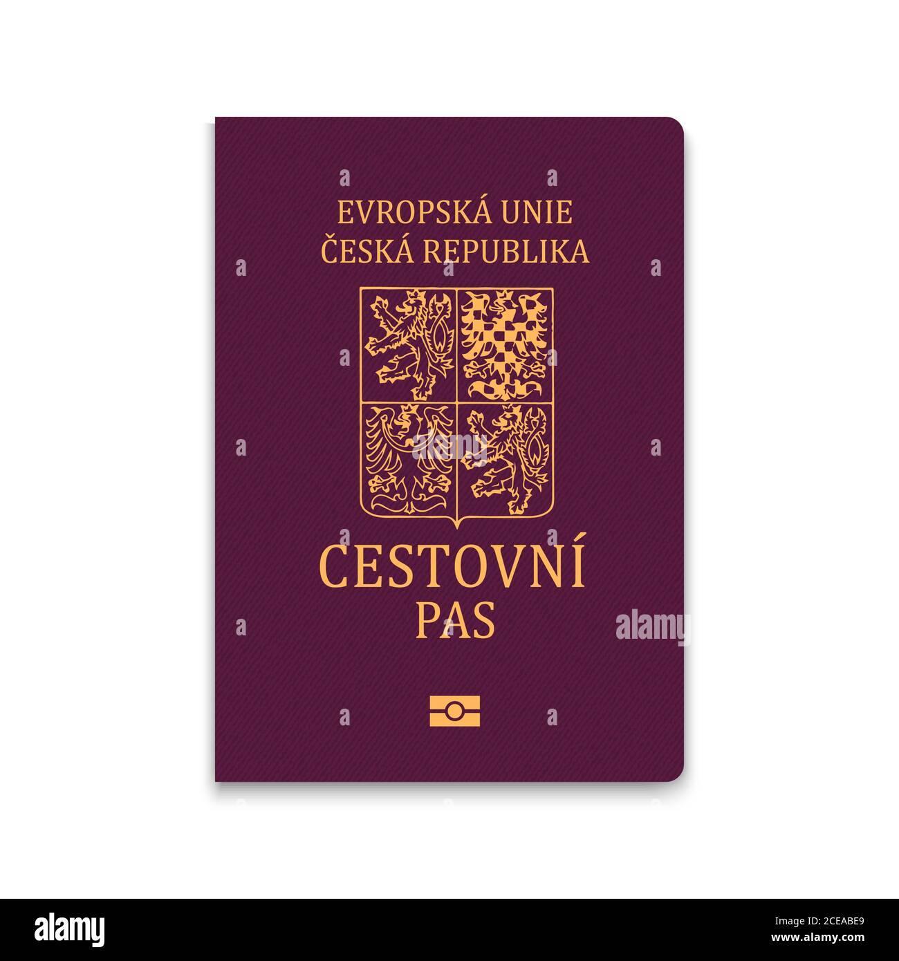 Czech passport hi-res stock photography and images - Alamy