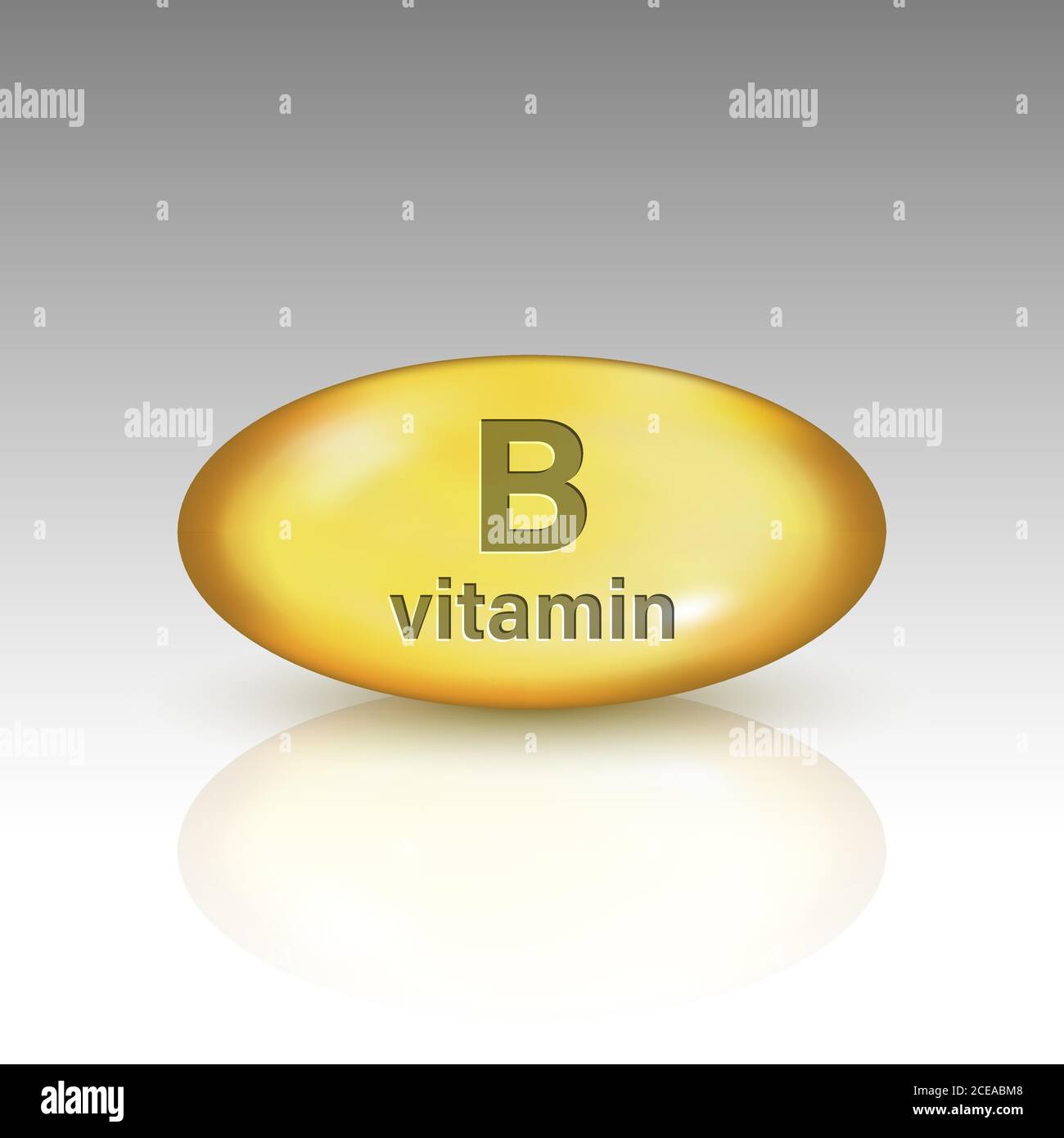 Vitamin b sign Stock Vector Images - Alamy