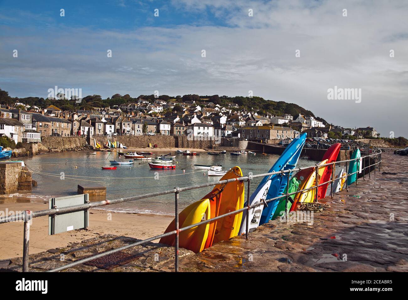Mousehole harbour, Cornwall, UK Stock Photo - Alamy