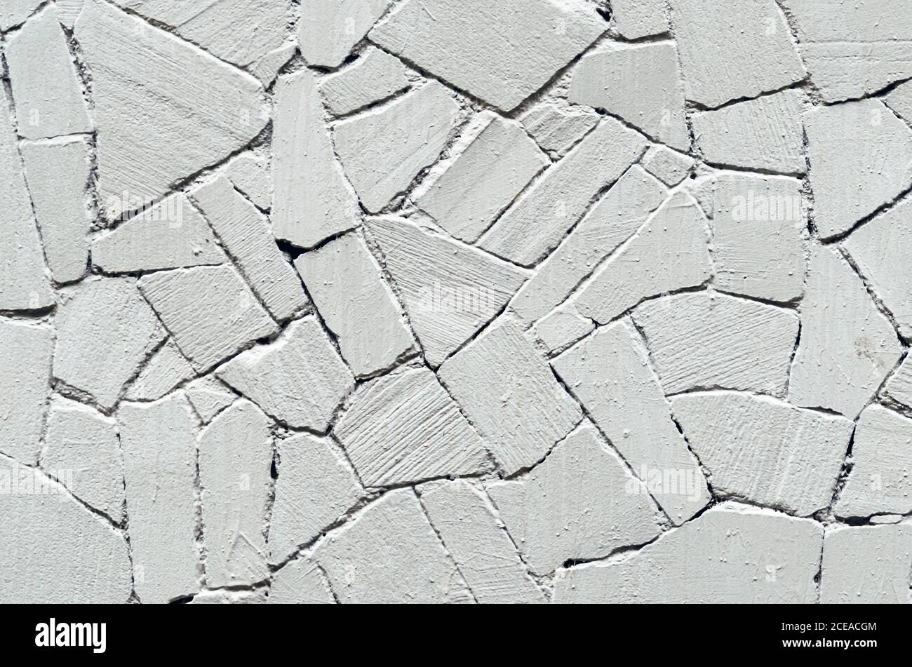 Old gray stone wall painted white with gray paint texture background ...