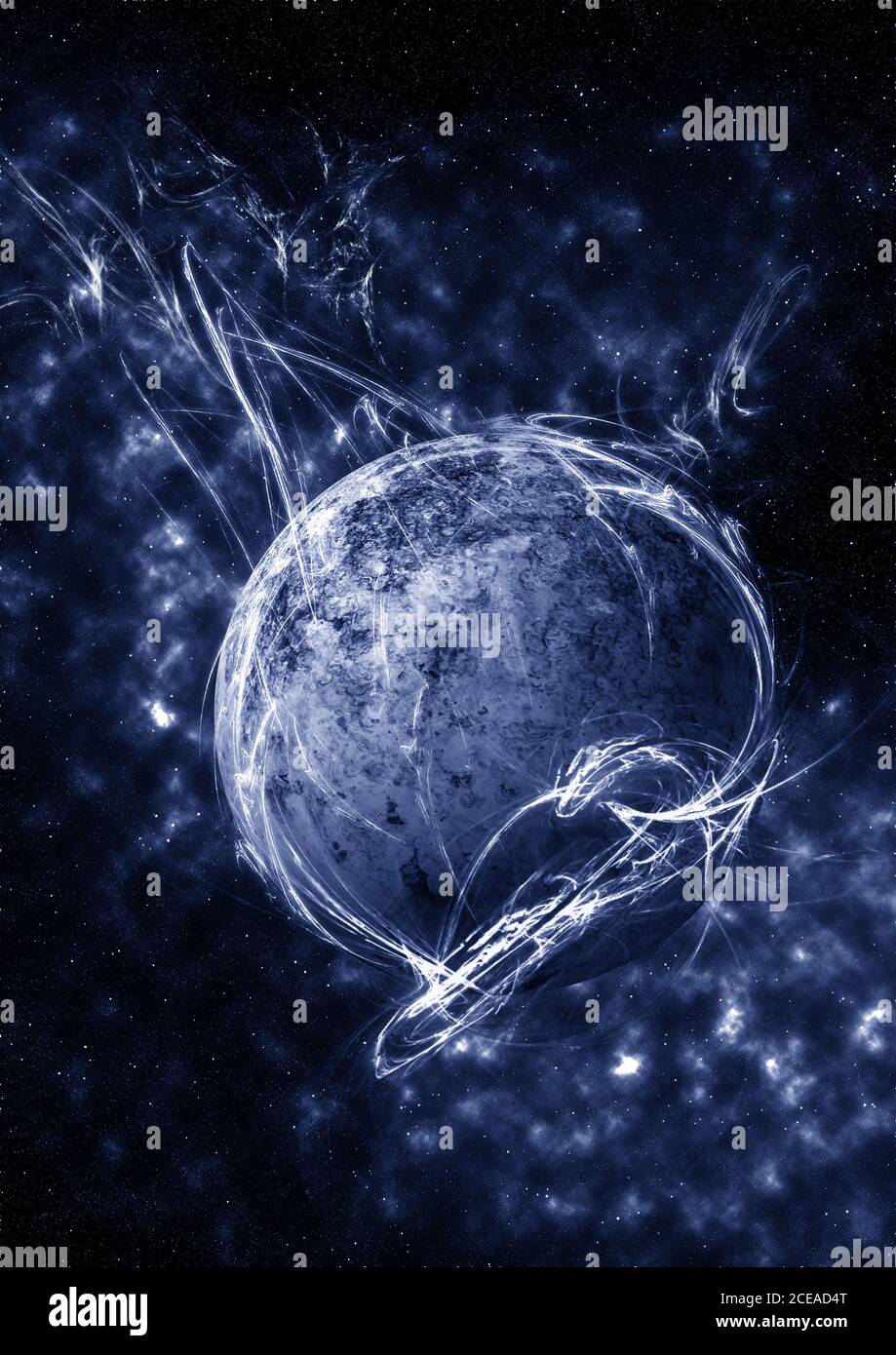 Space planets stars hi-res stock photography and images - Alamy