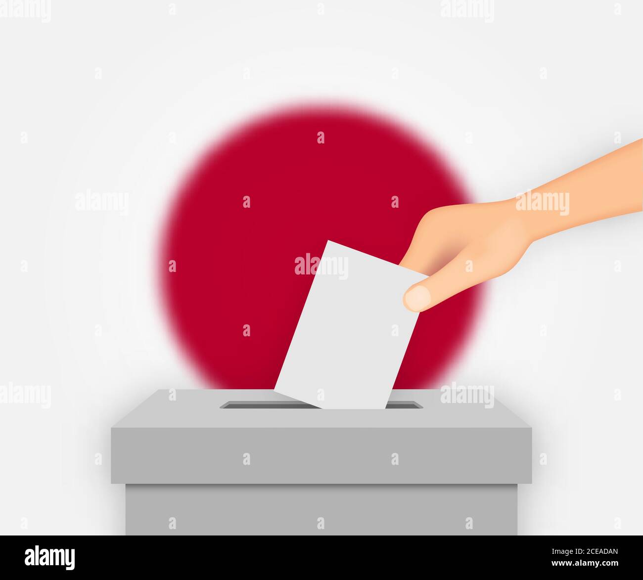 Japan election poster hi-res stock photography and images - Alamy