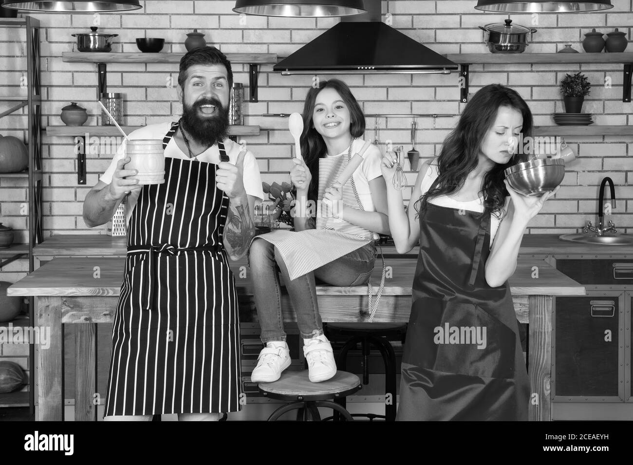 Kitchen duties Black and White Stock Photos & Images - Alamy