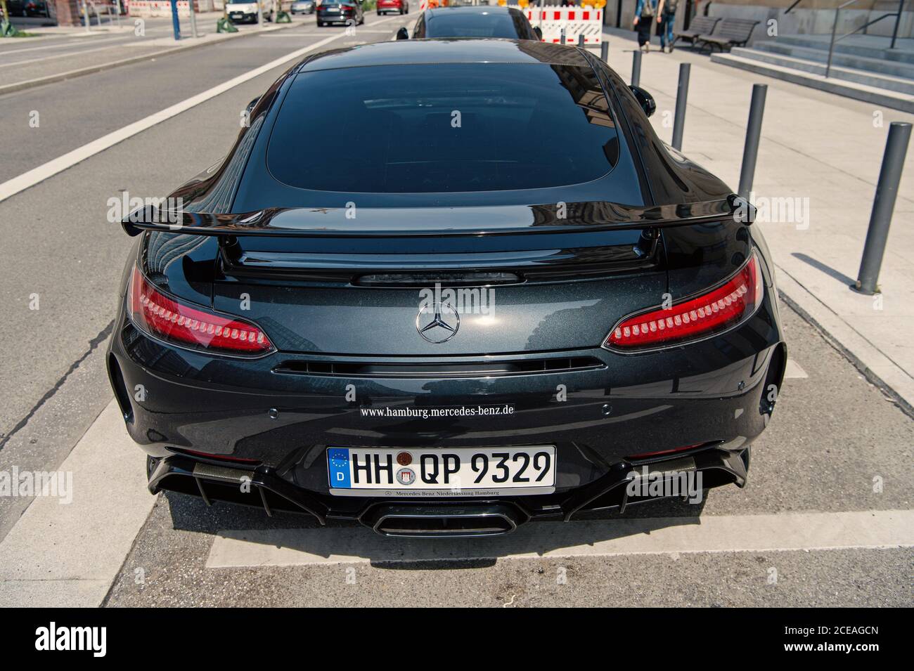 Mercedes c63 amg v8 biturbo hi-res stock photography and images - Alamy