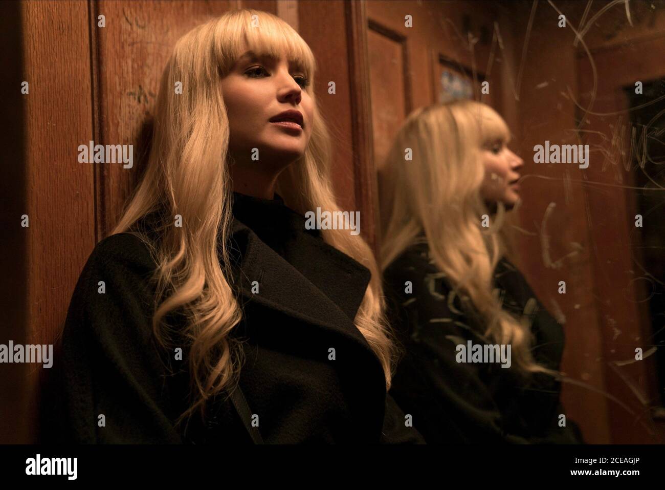 Jennifer Lawrence Red Sparrow Still High Resolution Stock Photography ...