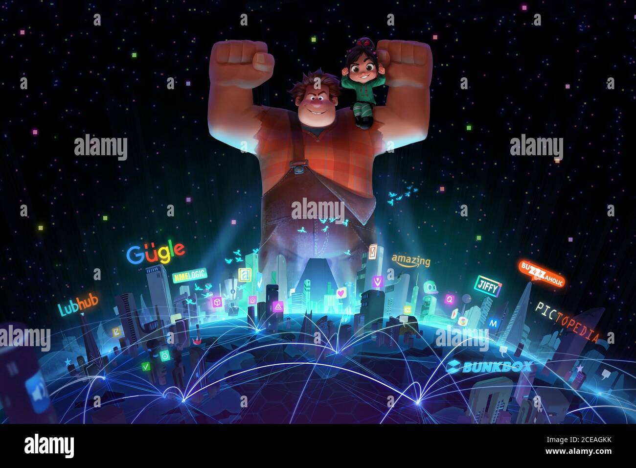Ralph Breaks Movie High Resolution Stock Photography and Images - Alamy