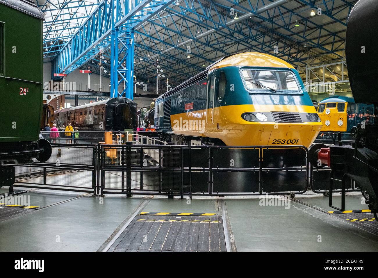 InterCity 125 diesel powered high speed passenger train in National ...