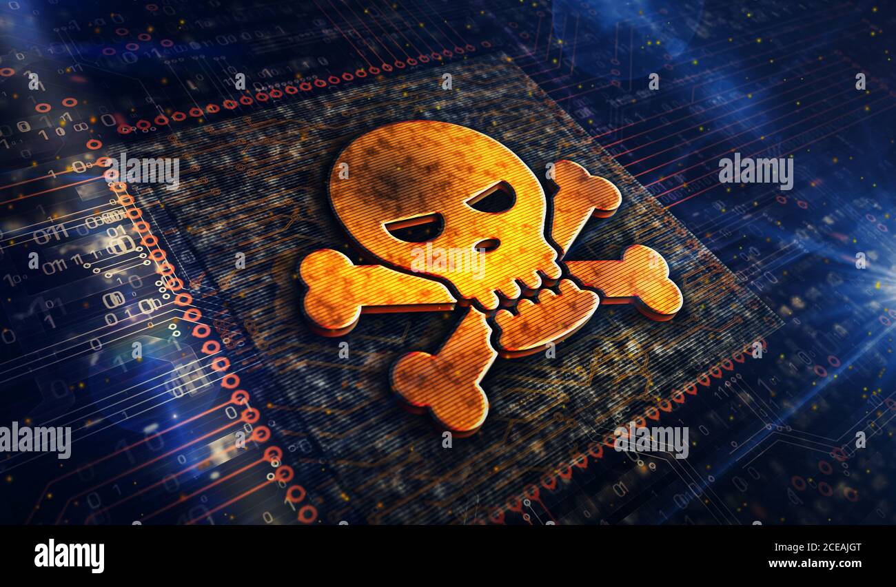 Cyber crime, security breach, hacking computer protection, piracy and ...