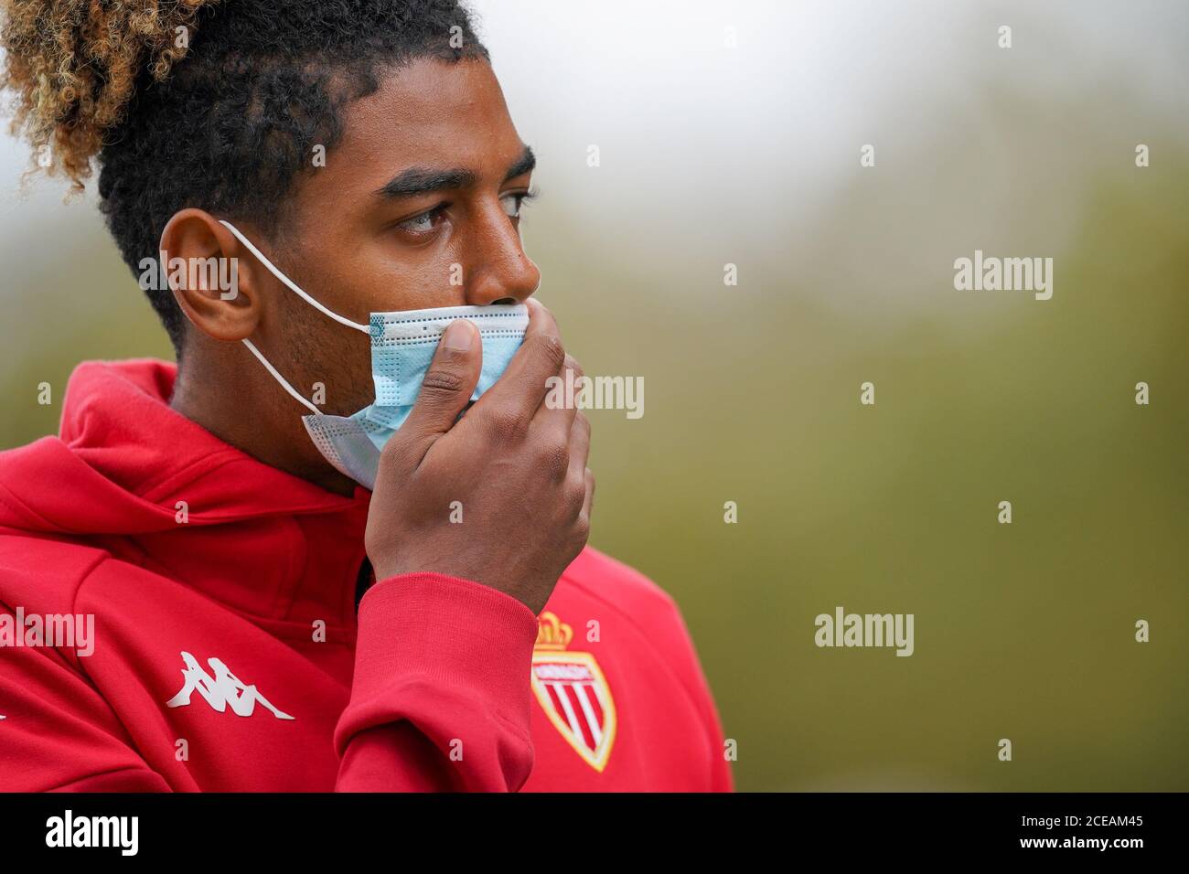 METZ, FRANCE - AUGUST 30: Willem Geubbels of AS Monaco during the match ...