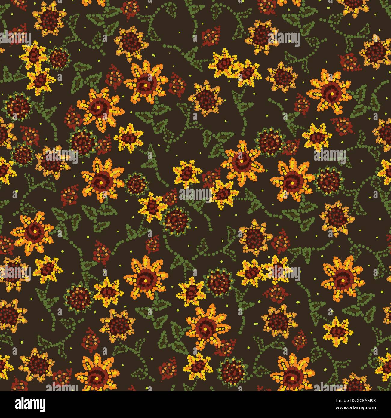 Rust and yellow sunflower hi-res stock photography and images - Alamy