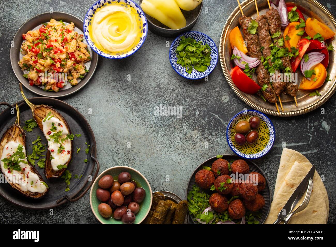 Middle eastern family restaurant hi-res stock photography and images ...