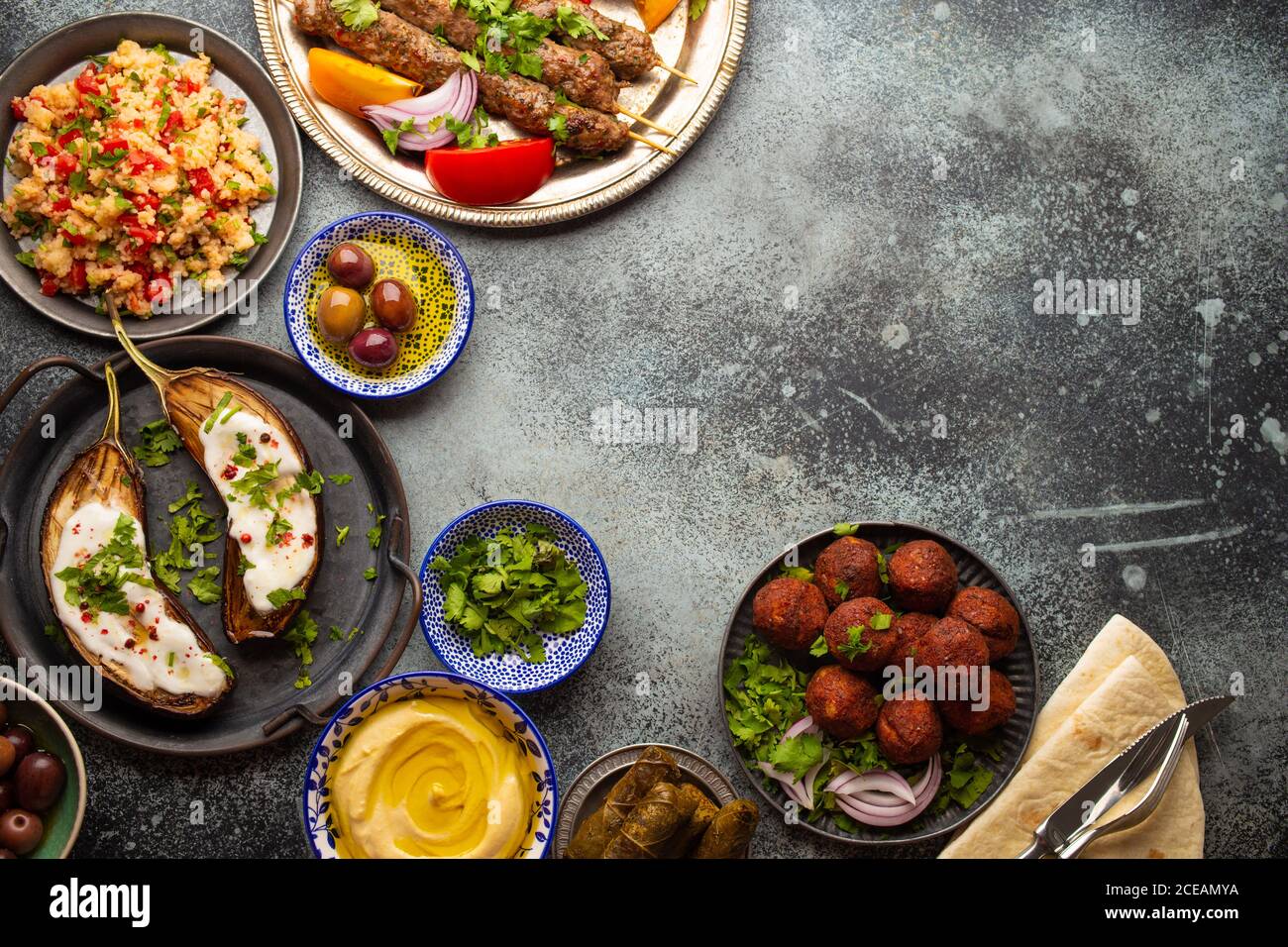 Middle eastern family restaurant hi-res stock photography and images ...