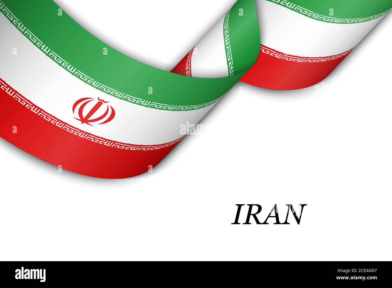 Iran flag Stock Vector Images - Alamy
