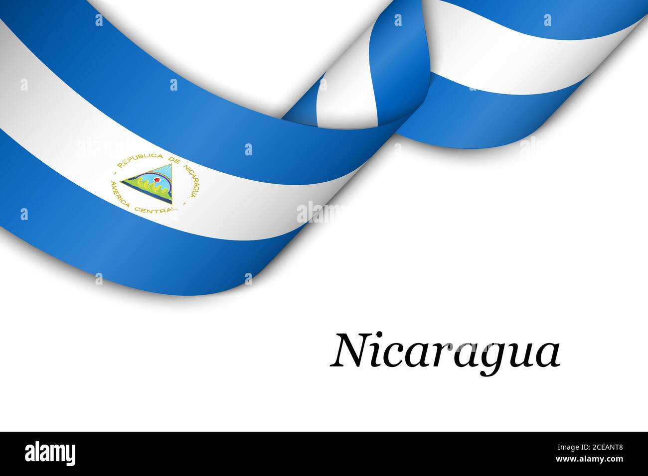 Nicaragua border Stock Vector Images - Alamy