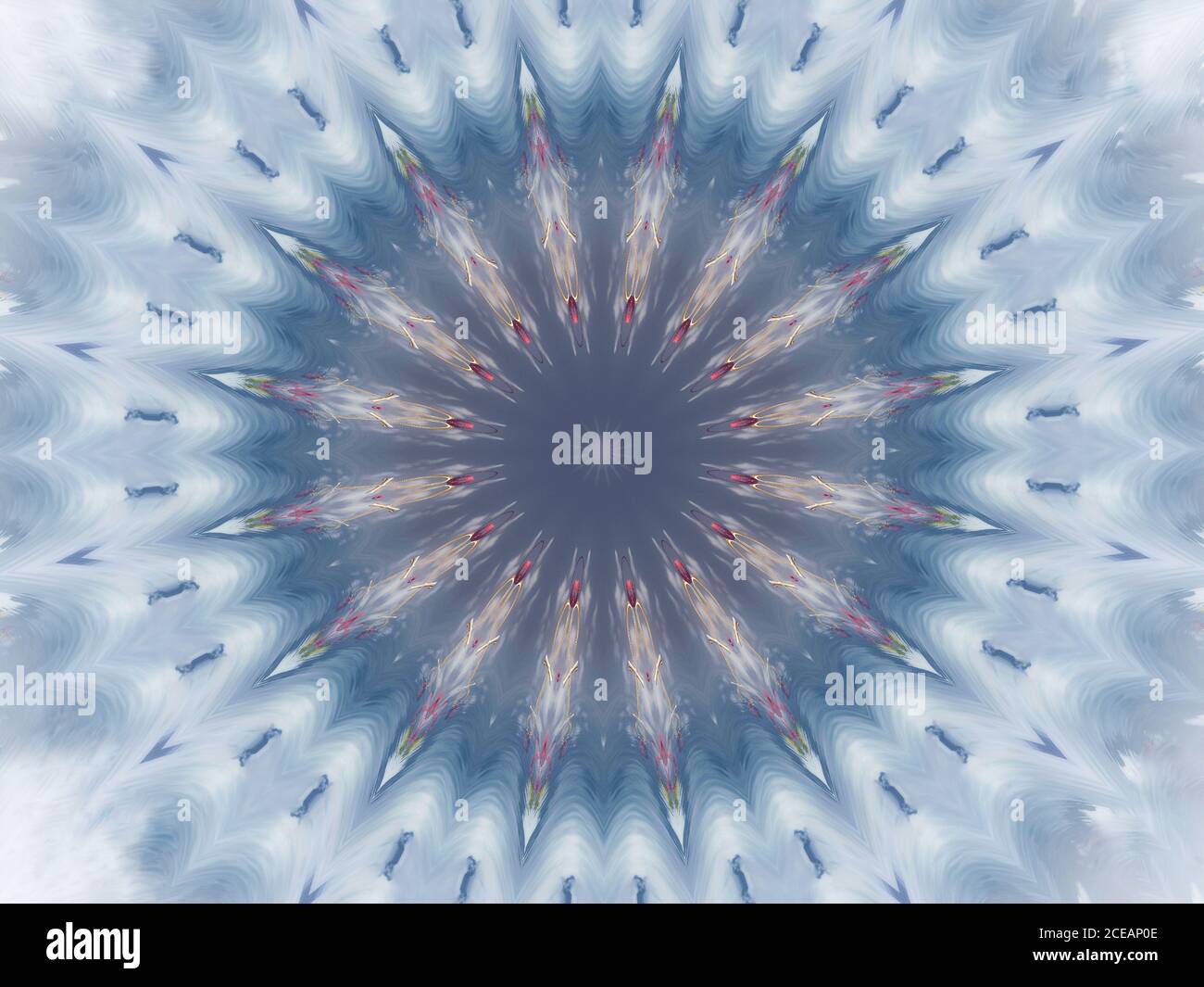 Spiritual background for meditation with sacred geometry in color ...