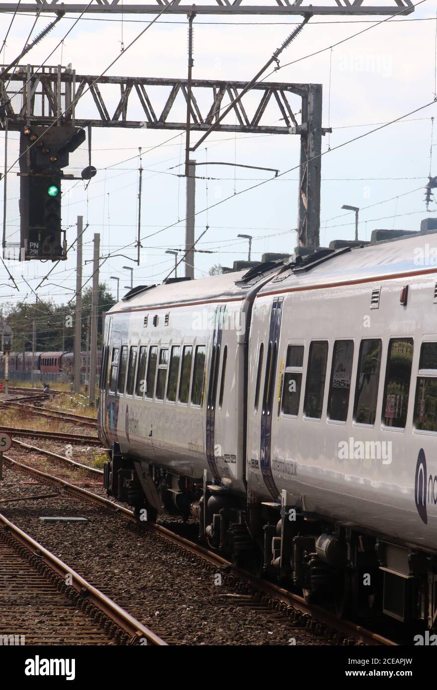 Northern trains class 158 express sprinter dmu with ghost or ...