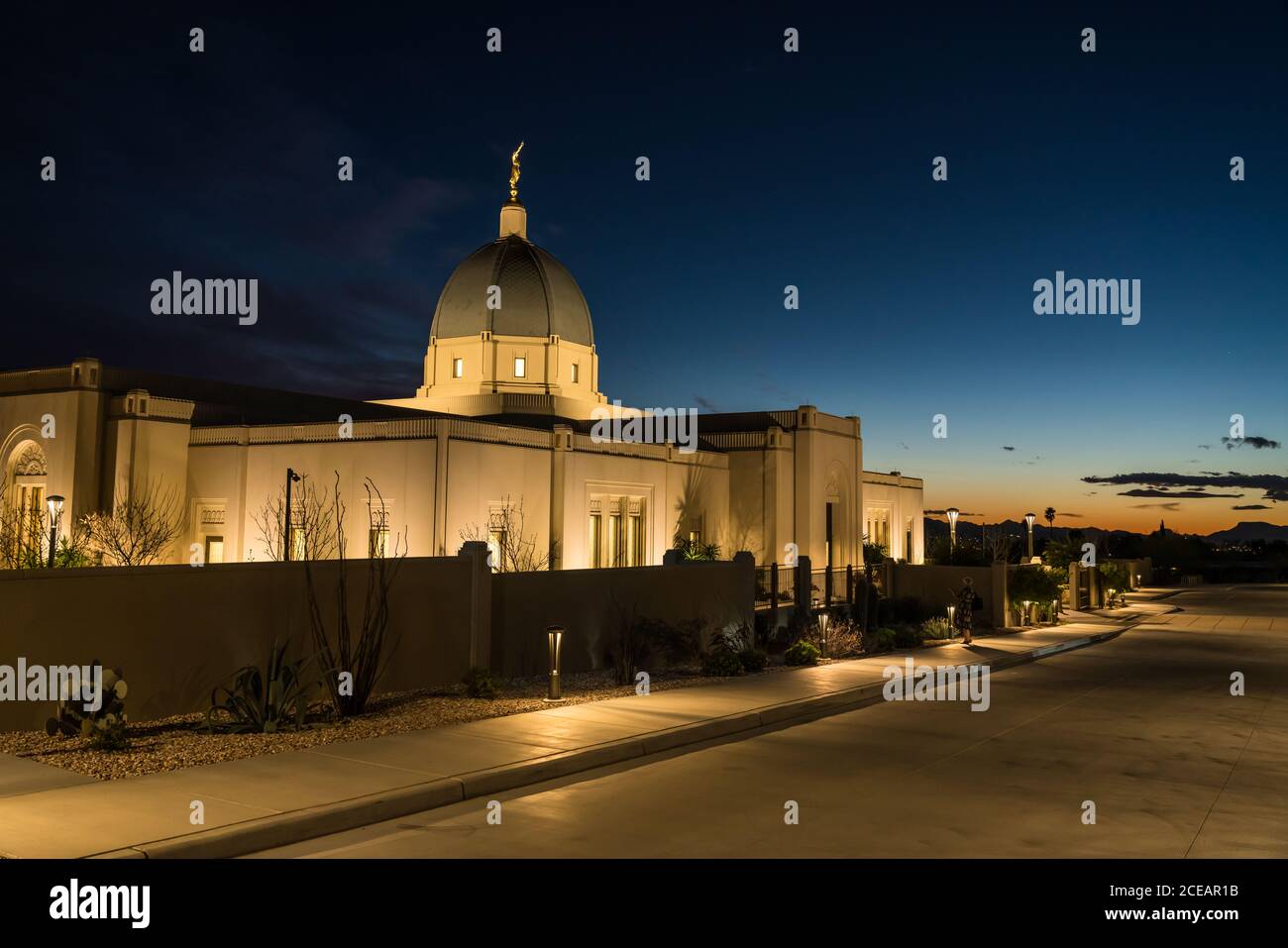 Statue of jesus christ in a church house of worship hi-res stock ...