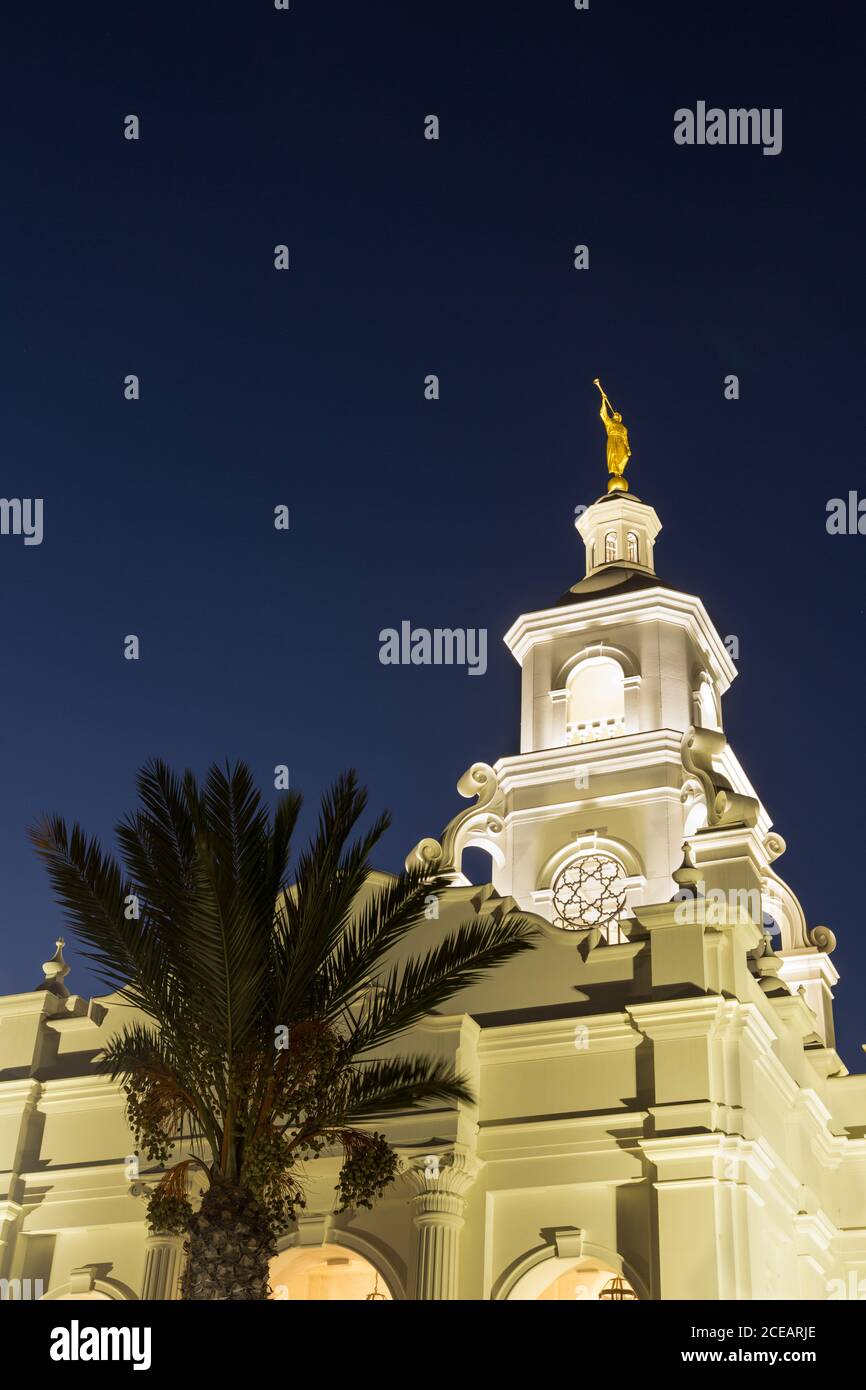 Jesus statue mormon church hi-res stock photography and images - Alamy