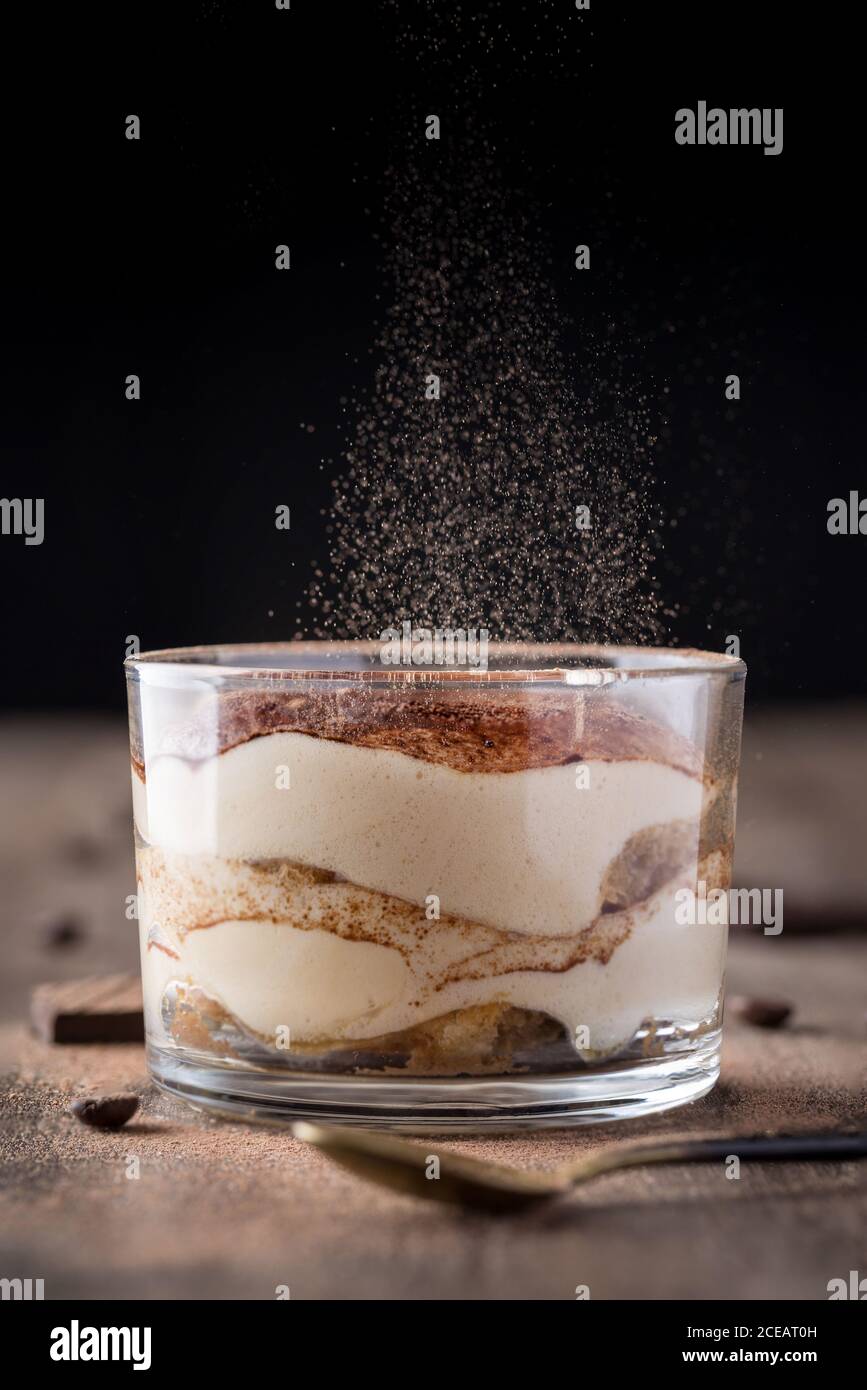 Finished with cocoa powder hi-res stock photography and images - Alamy