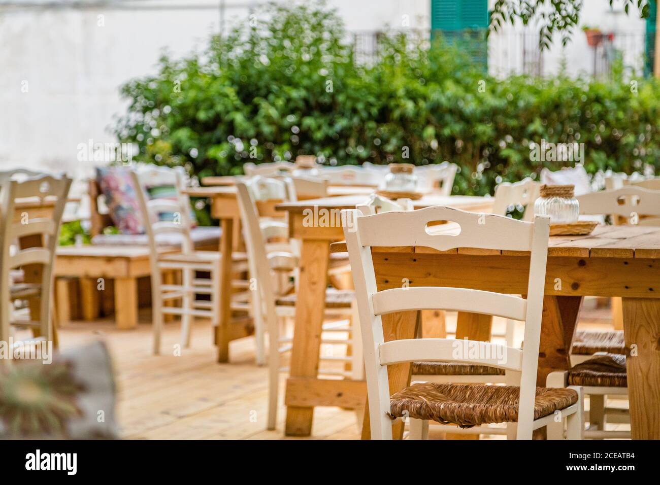 typical restaurant in Puglia, Southern Italy Stock Photo - Alamy