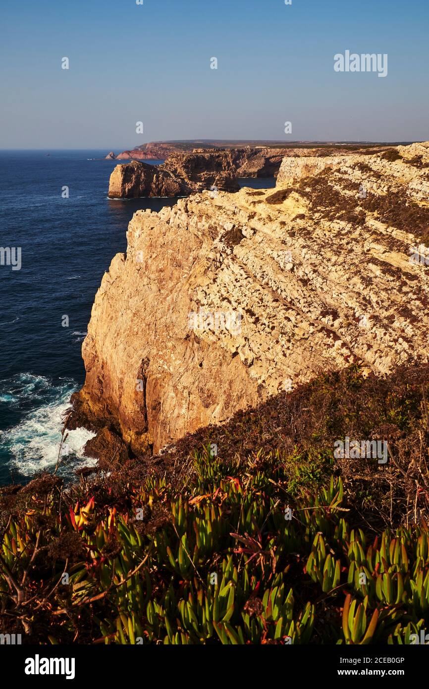Beautiful tall sea cliffs landscape hi-res stock photography and images ...