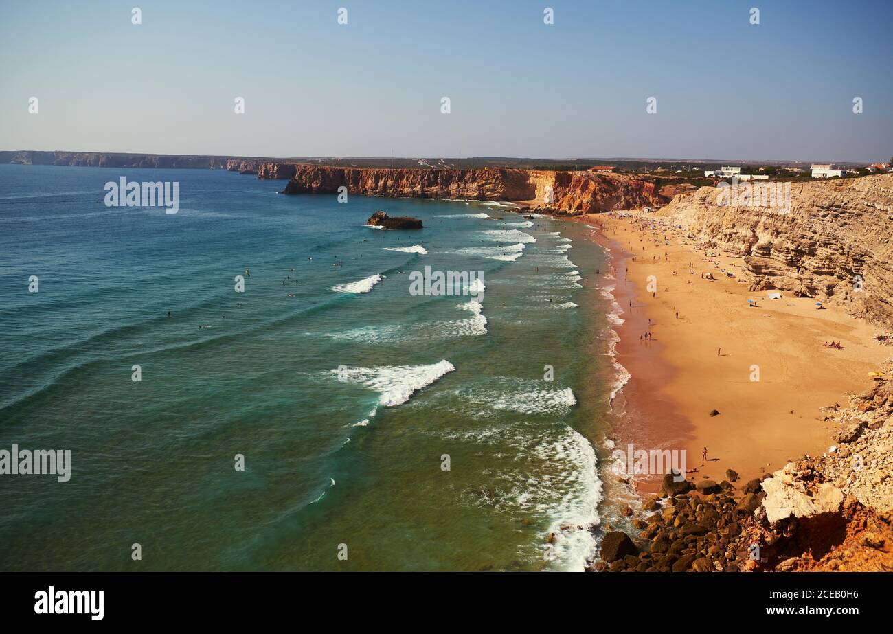 Beautiful tall sea cliffs landscape hi-res stock photography and images ...